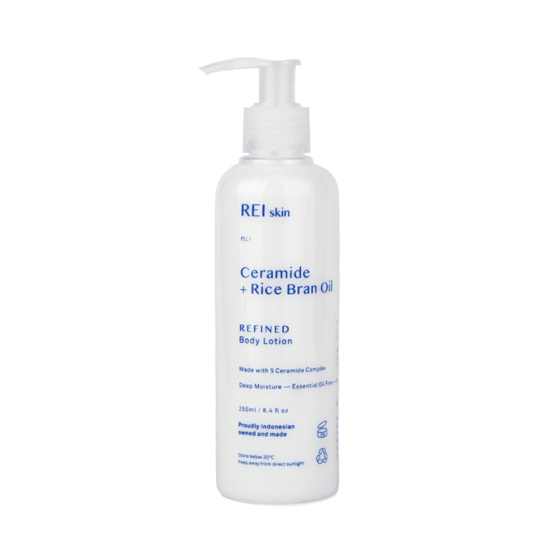 Jual Ceramide + Rice Brand Oil Refined Body Lotion REISKIN | FD Studio