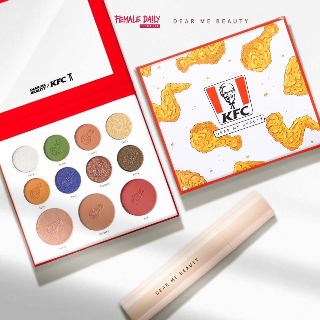 Jual Buy 1 Stay Locked All Day Get Free KFC Secret Recipe Face Palette ...