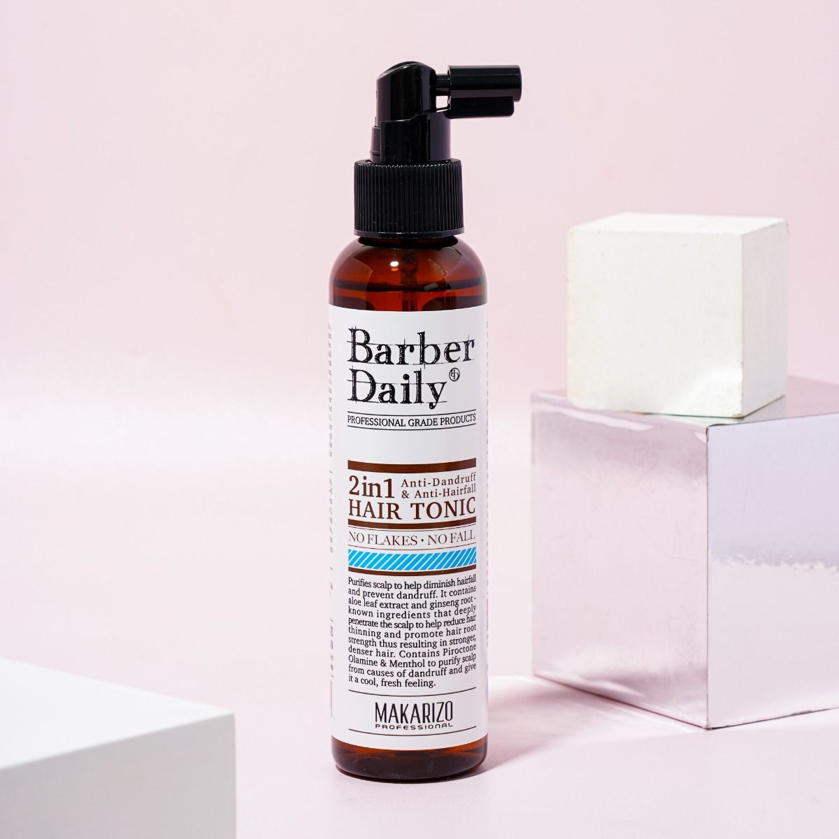 Jual Barber Daily 2 in 1 Hair Tonic Bottle MAKARIZO PROFESSIONAL | FD ...