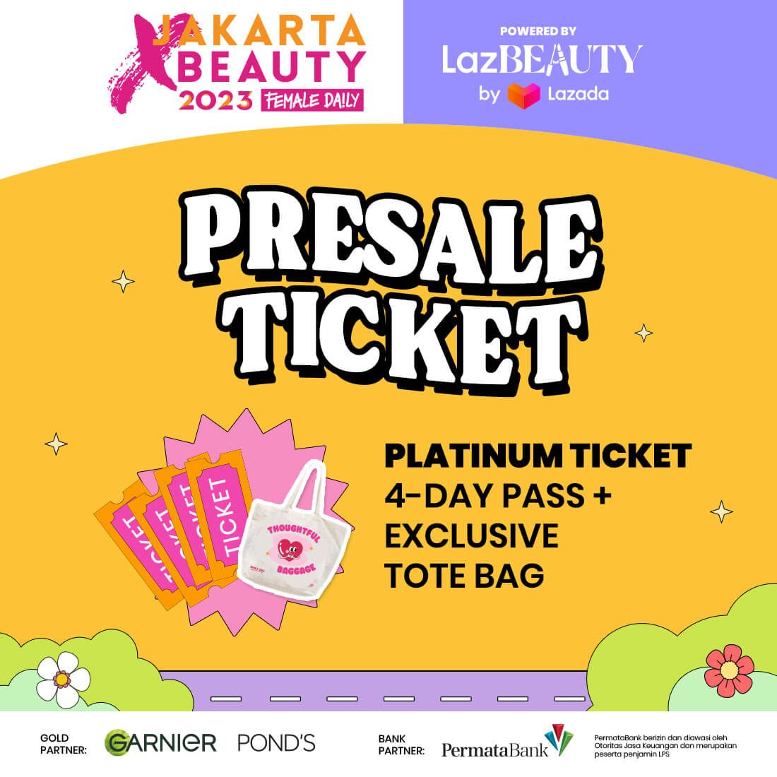 Jual JAKARTA X BEAUTY 2023 - PLATINUM (Pre Sale) FEMALE DAILY | FD Studio