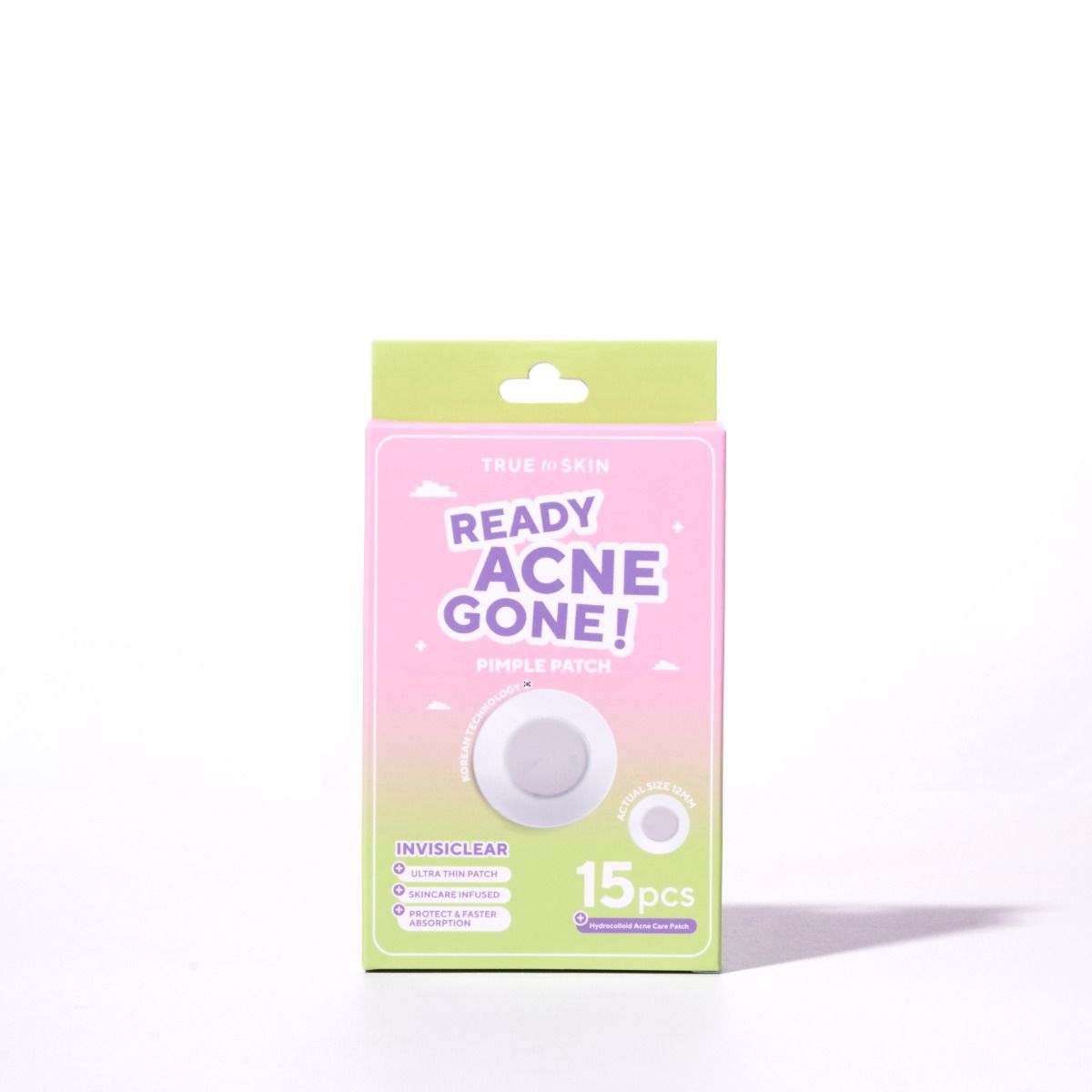 Jual Ready Acne Gone! Pimple Patch TRUE TO SKIN | FD Studio